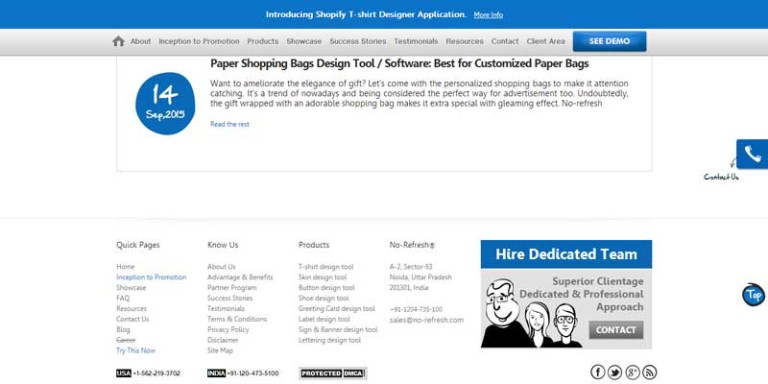 10 Examples Of Footer Design To Inspire You - EXEIdeas – Let's Your ...