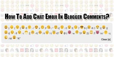 How To Add Chat Emoji In Blogger Comments? - EXEIdeas – Let's Your Mind ...