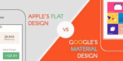 Which Outshines Better: Apple’s Flat Design Or Google’s Material Design ...