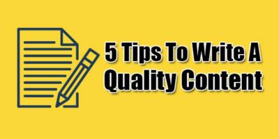 Top And Trending 5 Tips To Write A Quality Content - Exeideas – Let's