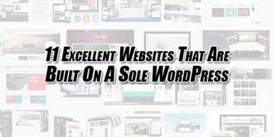 11 Excellent Websites That Are Built On A Sole WordPress - EXEIdeas ...