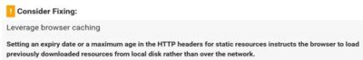 Leverage Browser Caching For Images, CSS and JS To Decrease Loading ...