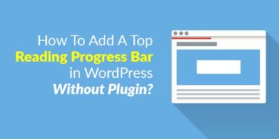 How To Add A Top Reading Progress Bar in WordPress Without Plugin? - EXEIdeas – Let's Your Mind Rock